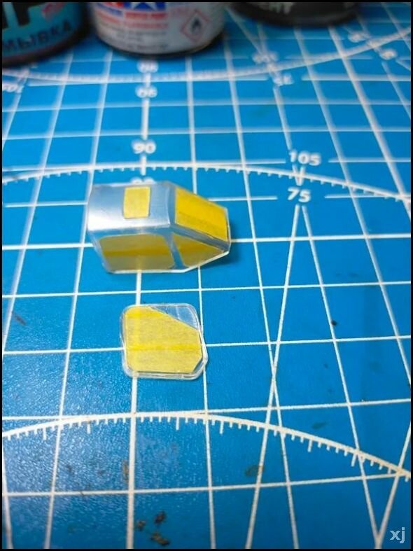 Эксклюзивная маскировочная лента 10 мм на 1 метр для защиты поверхностей при аэрографии