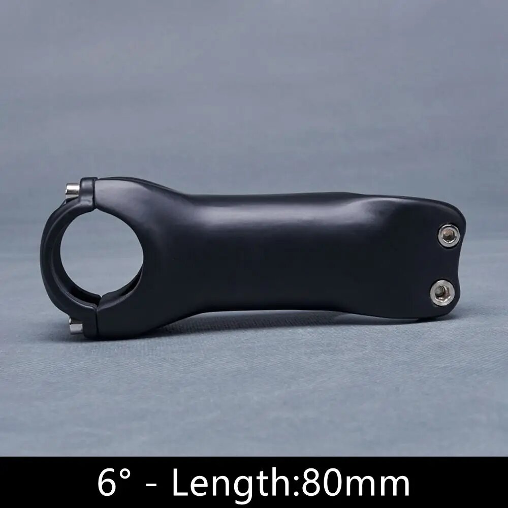 TOMTOU Карбоновый вынос руля MTB 6/17 градусов 31.8 мм 6 Degree 80mm