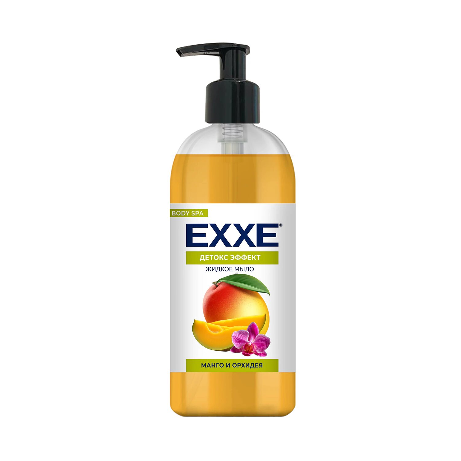 Комплектация 3 шт. Мыло жидкое 500 мл EXXE BODY SPA детокс эффект «Манго и Орхидея»