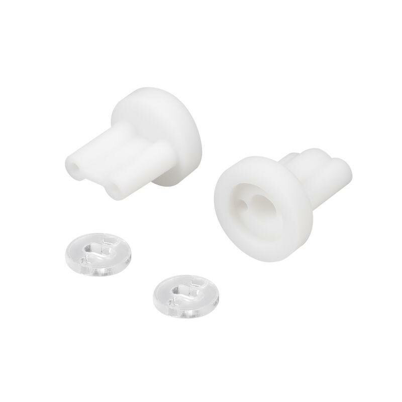 Заглушка ARL-WAVE-18х15-S-CAP-SET-WH пластик бел. (комплект) Arlight 052652