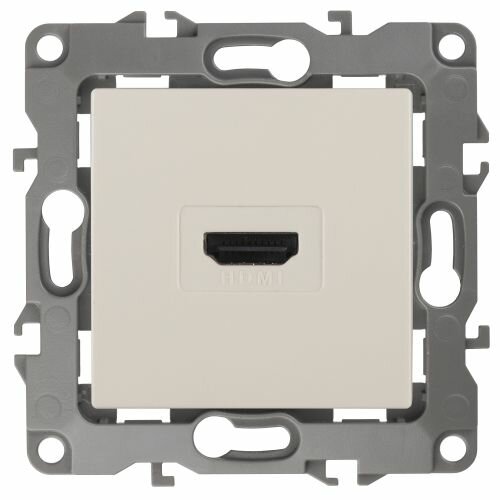 Розетка 12-3114-02 HDMI сл. кость ЭРА Б0027482