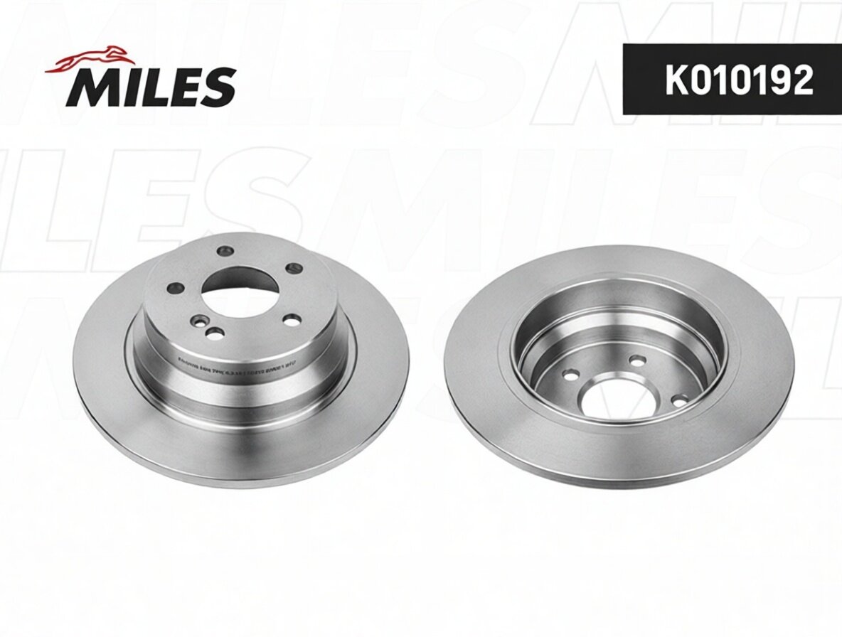 Диск тормозной mercedes w211/w212 200-350 задний d300мм Miles K010192