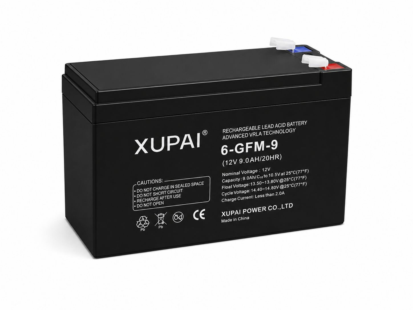 5 шт. AGM Аккумулятор для ИБП XUPAI 6-GFM-9