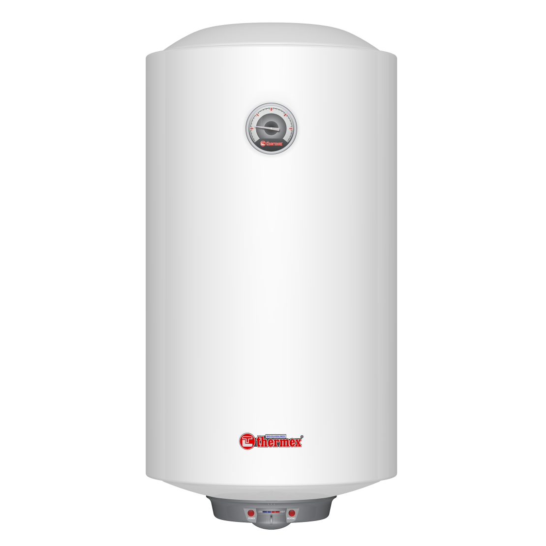 Водонагреватель Thermex Nova 50 V Slim, 50 л, 2 кВт, нагрев 80 мин, термометр, белый