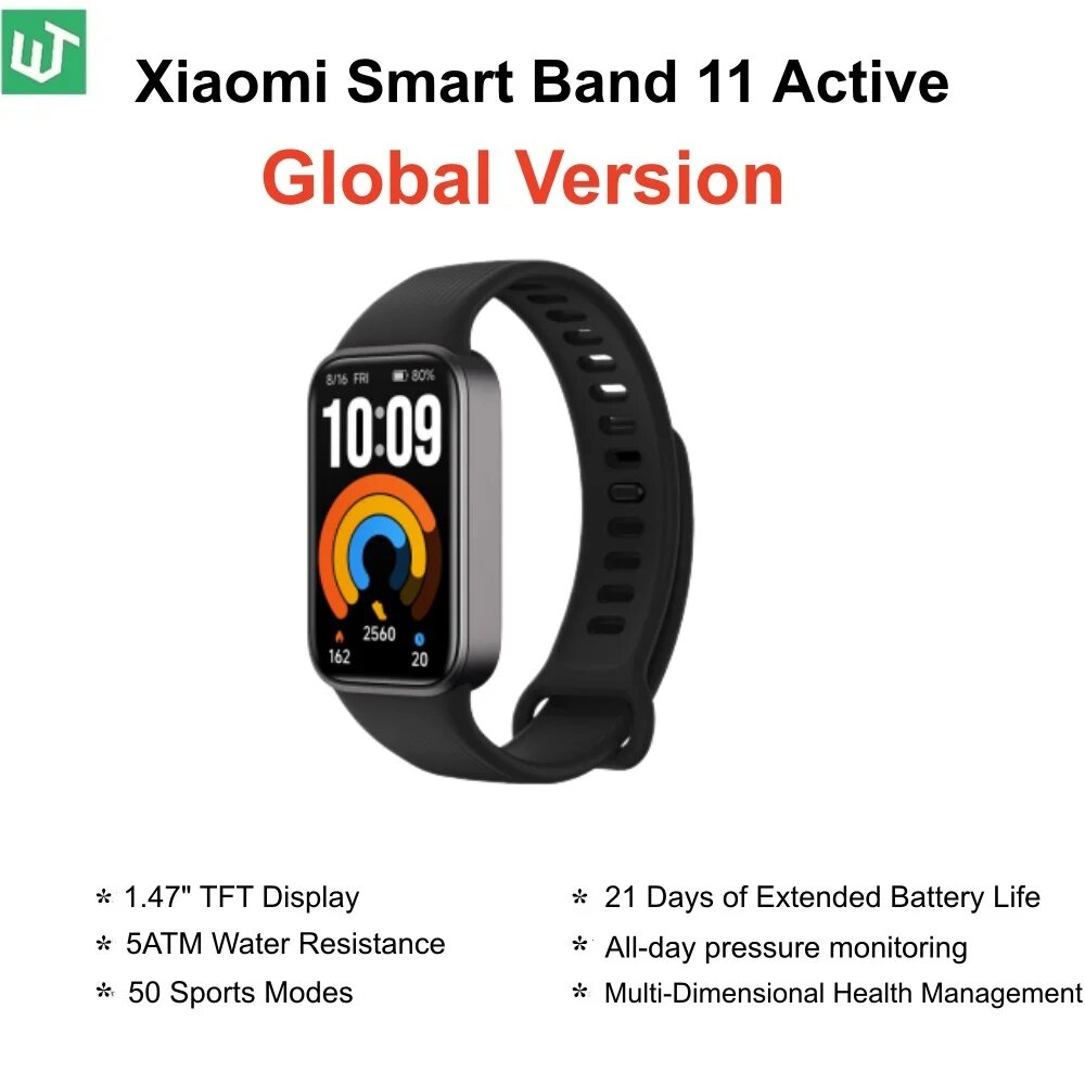 Xiaomi Smart Band 11 Active Global Version Black — фото 1