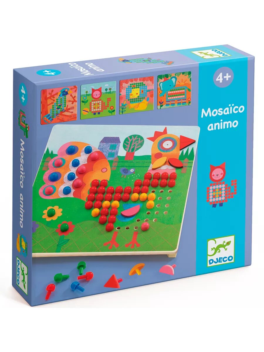 Educational games Мозаика Животные DJ08137