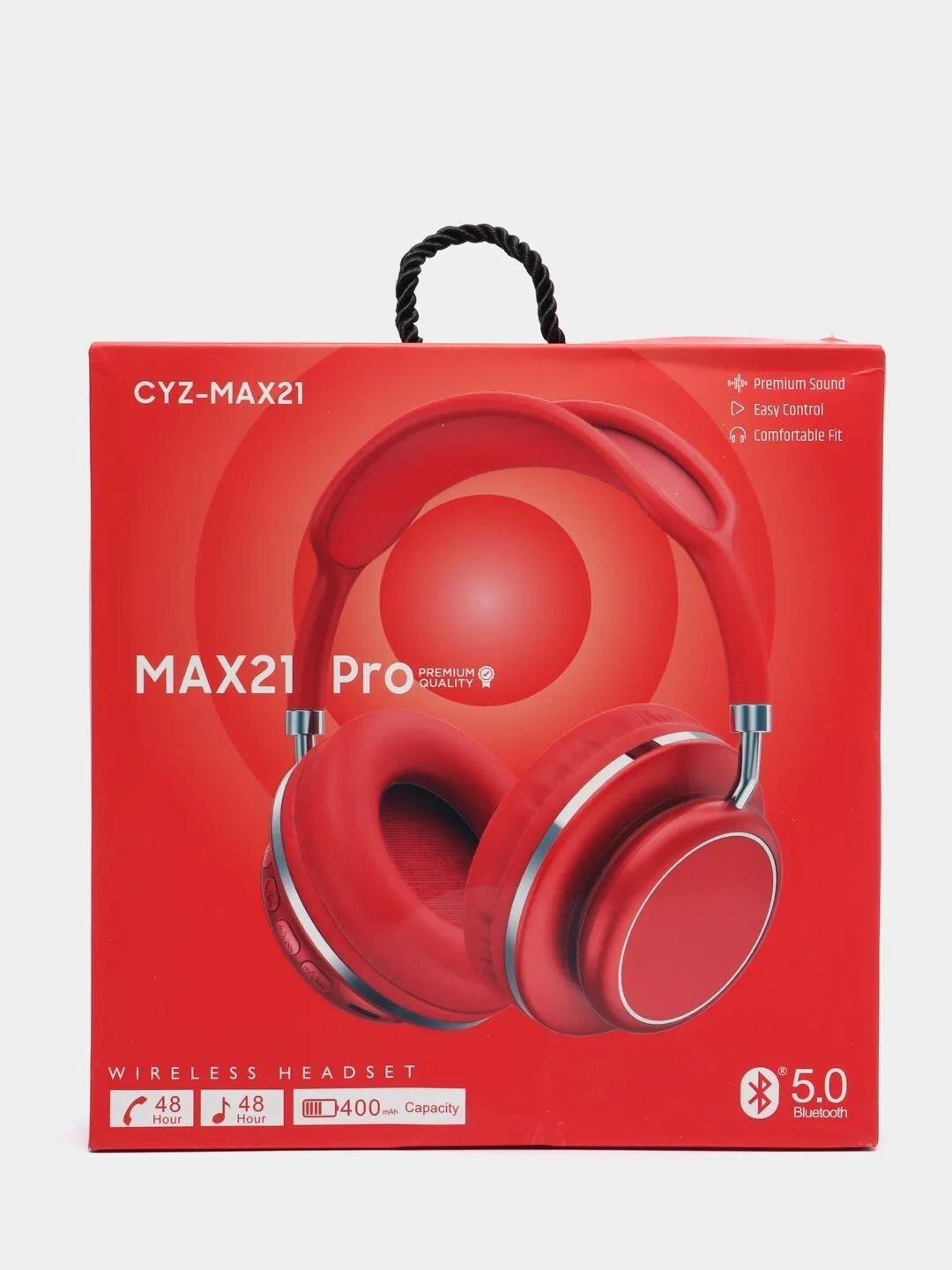 Наушники "CYZ-MAX21", беспроводные, внутриканальные, с шумоподавлением, Bluetooth 5, 12ч работы