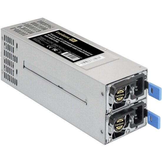 Блок питания серверный Exegate с резервированием Industrial-RTS550 2U Redundant 2x550W (EX292321RUS)