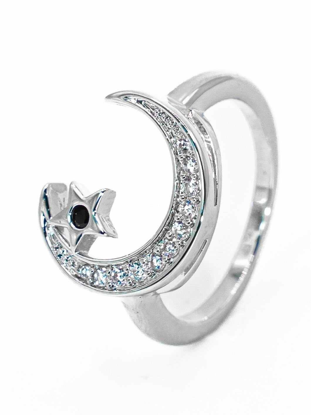 Кольцо, фианит