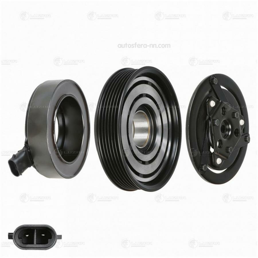 LUZAR LMAC0903 Муфта эл/магн. компрессора кондиц. RENAULT MEGANE II (02-) 1.4I/1.6I