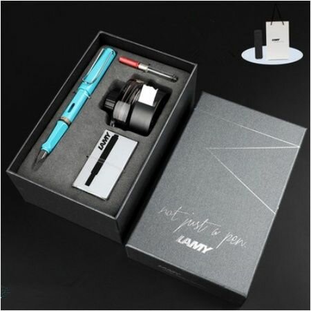 LAMY Подарочная коробка с чернилами ручки LAMY Safari для перьевой
