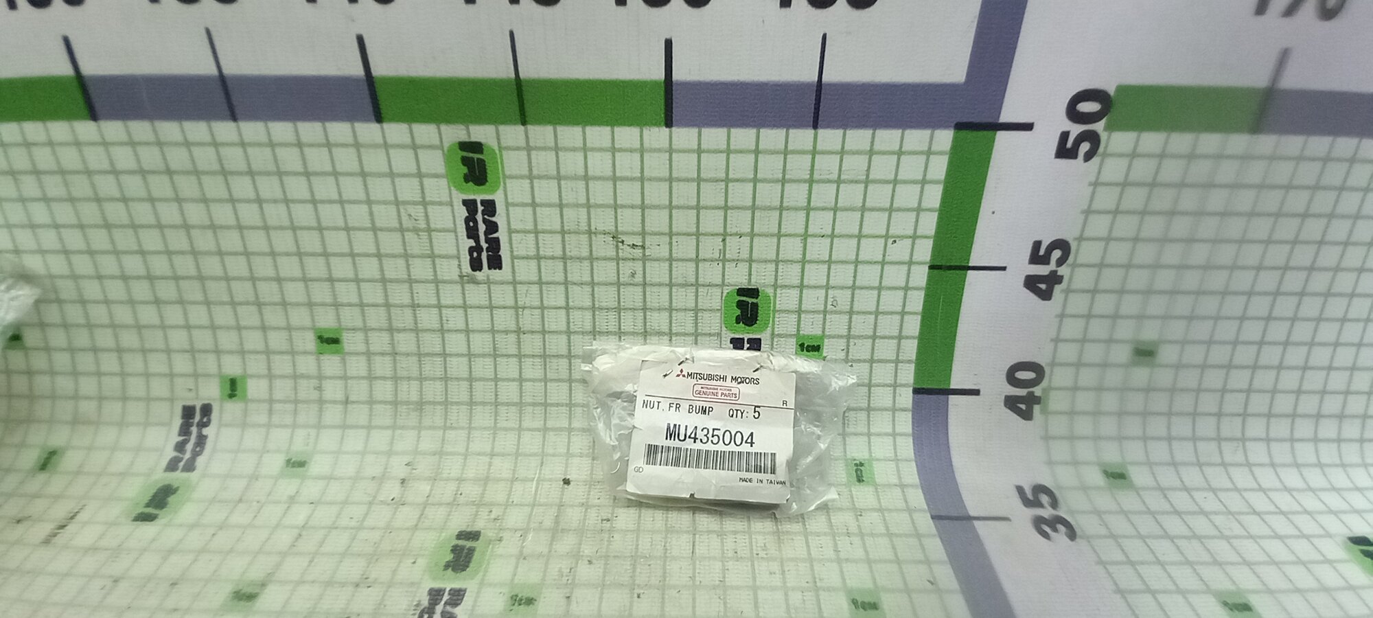 Крепление номера Mitsubishi Lancer X Outlander