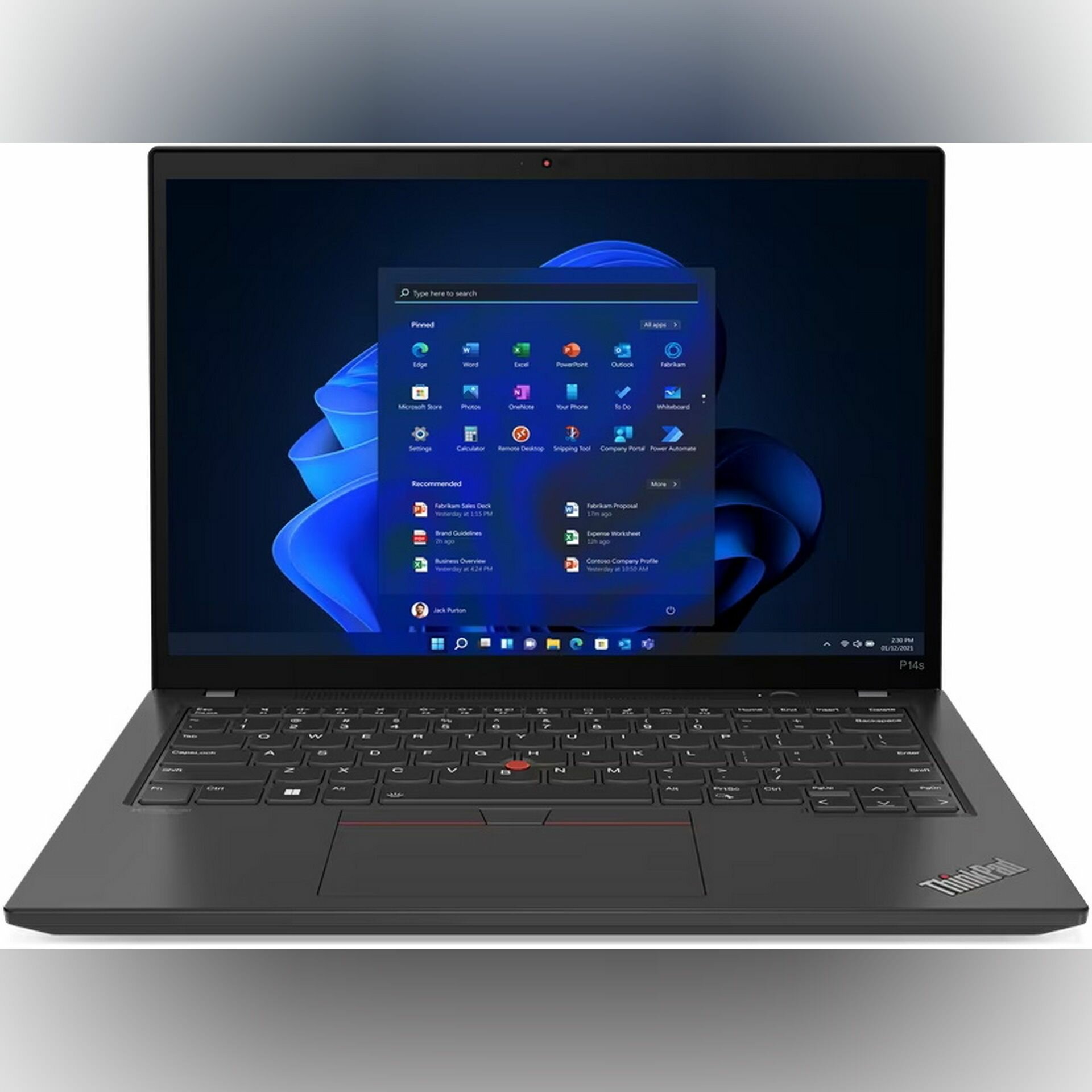 Ноутбук Lenovo ThinkPad P14s Gen 3 AMD Ryzen 7 Pro 6850U/32Gb/256Gb/14' 1920x1200/AMD Radeon Pro/Win11 Pro