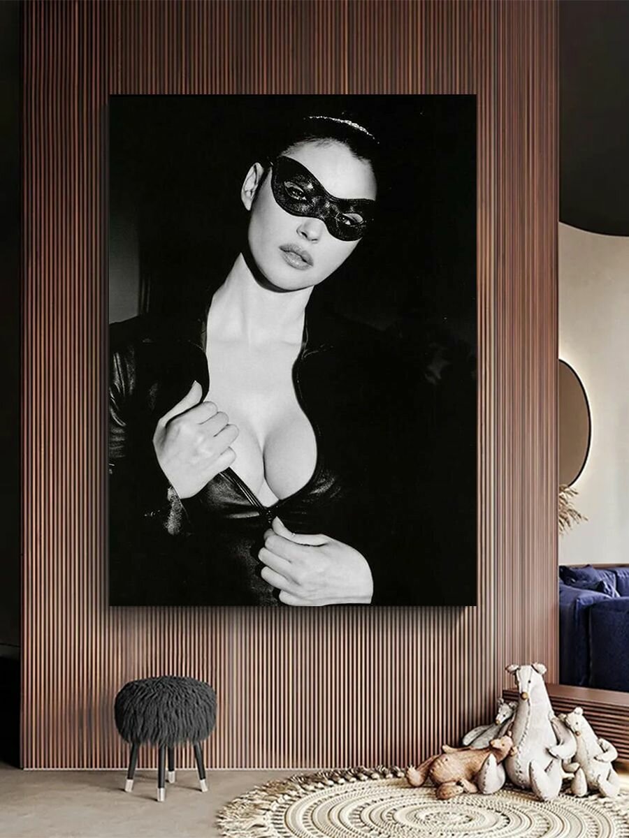 MONICA BELLUCCI / картина знаменитости, картина эротика, 40х60 см.