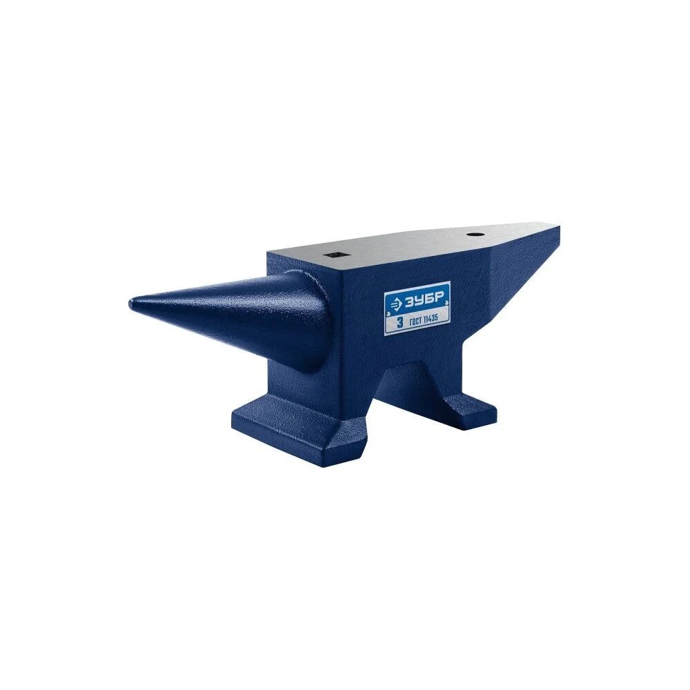 Стальная наковальня ЗУБР 3 кг 32620-3, с пробойникомМощное устойчивое основание