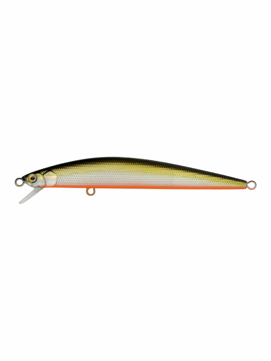 Воблер Минноу Strike Pro Slingshot Minnow 90, 90 мм, 7 гр, Плавающий, цвет 612T Natural Shad Silver