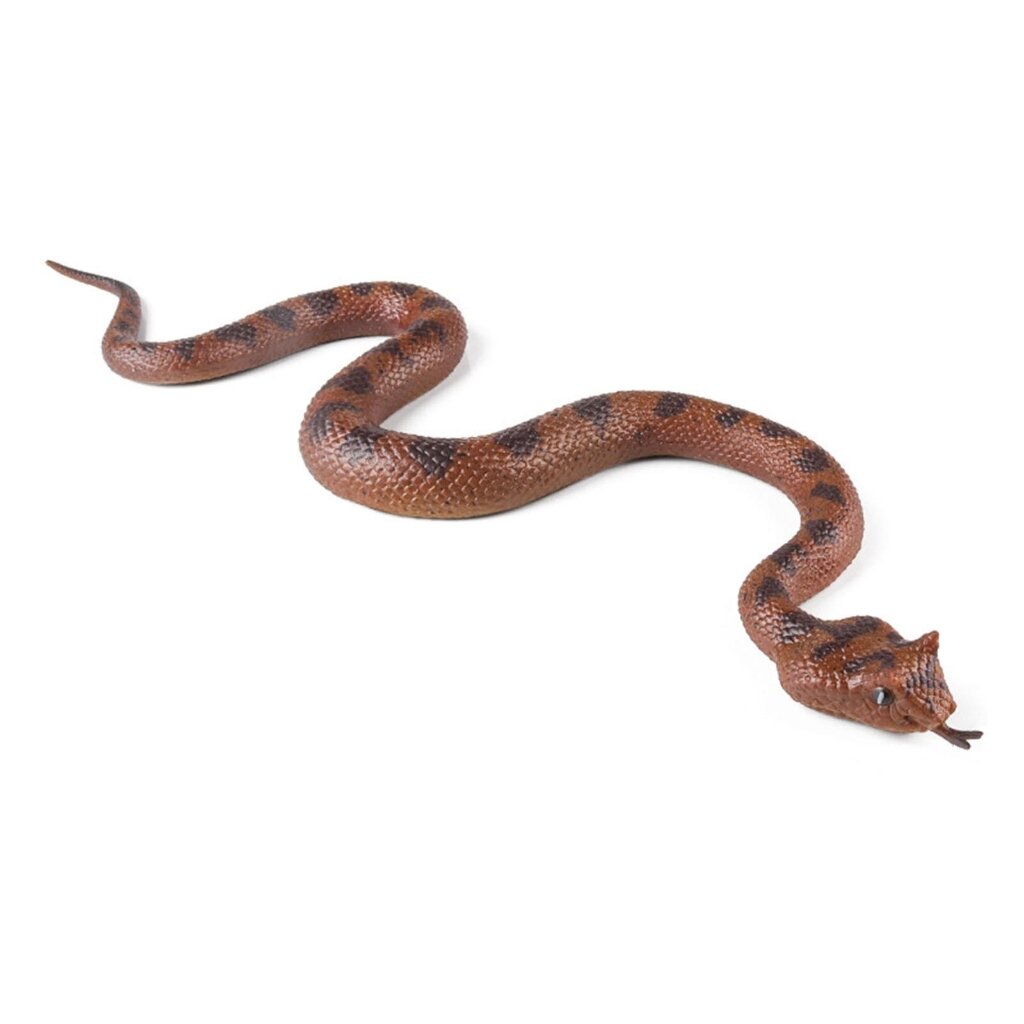 Резиновая игрушка змея Реалистичная модель фигура садовой птицы, пугающейся и розыгрыша Хэллоуина