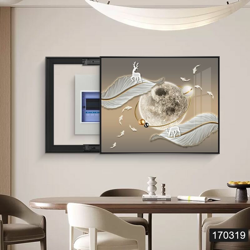 Декоративная панель для электрощита 50x40 см