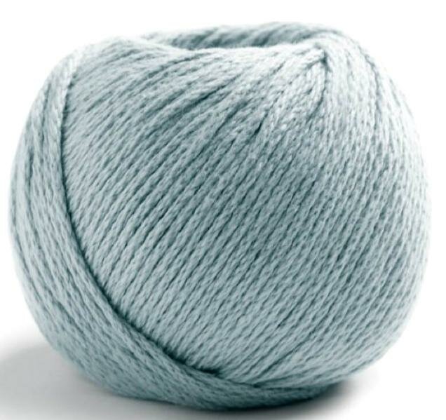 Ica /Ика/ пряжа Lamana, 100% пима хлопок, 50г/80м (36, taubenblau (пудрово-синий), синий)
