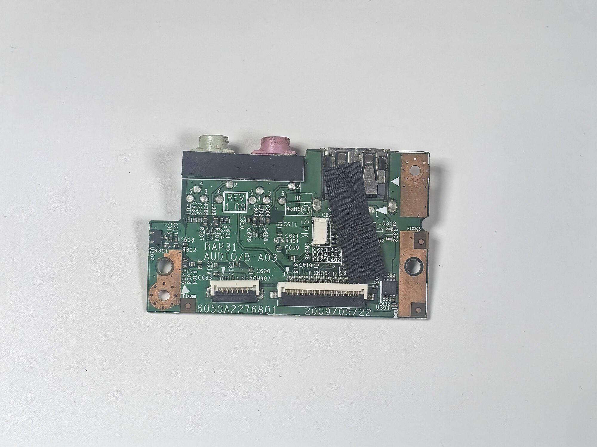 Плата USB И AUDIO для ноутбука Acer TravelMate 8371 8331 8331G BAP31 6050A2276801