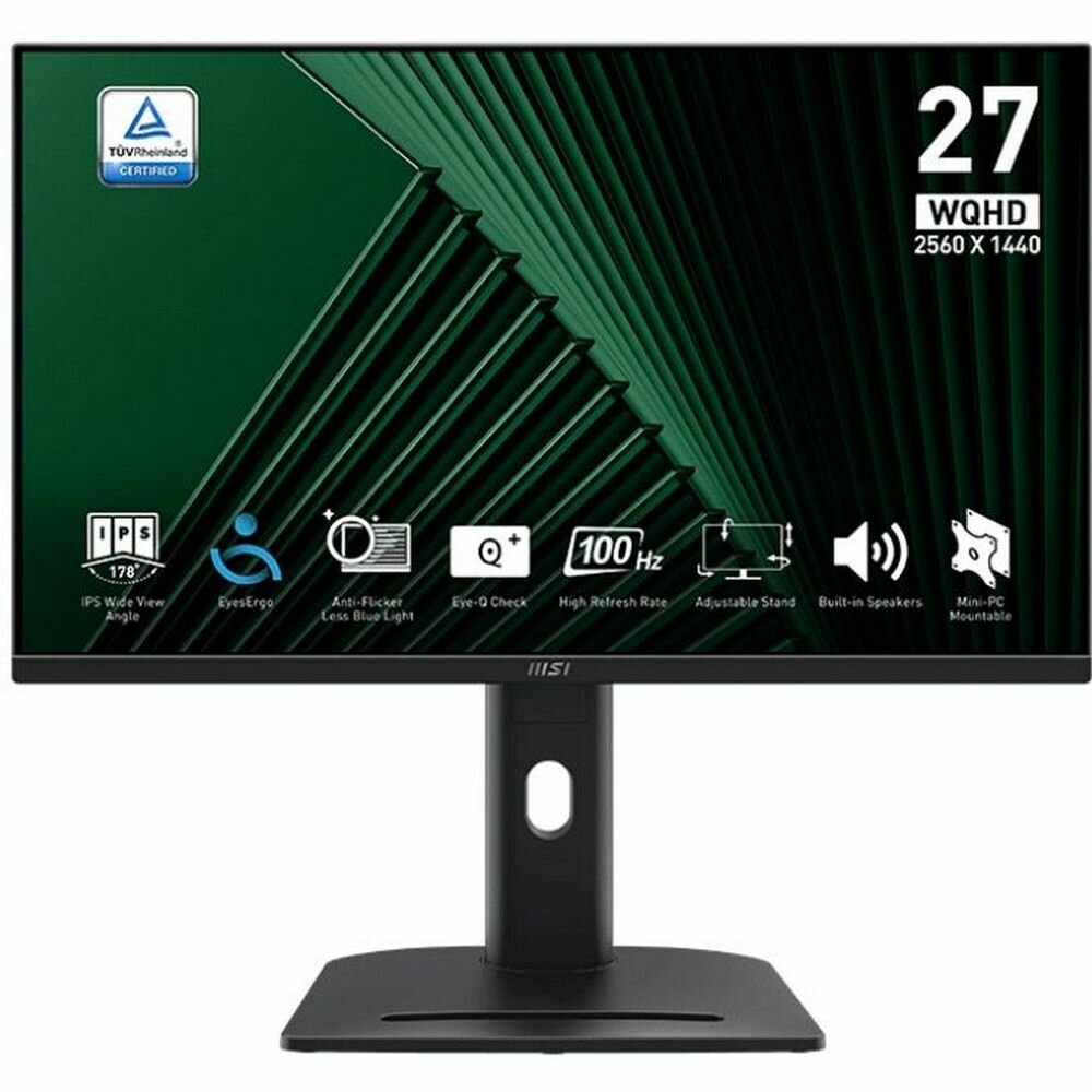 Монитор 27" MSI PRO MP275QPG Black