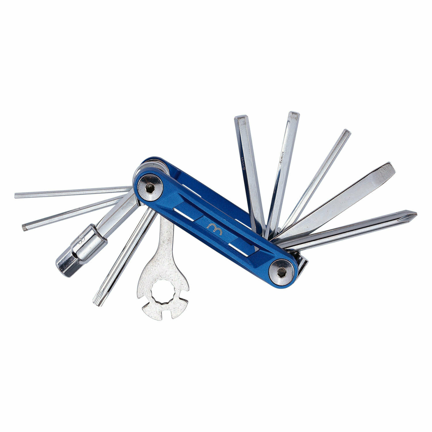 Мультитул велосипедный BBB Prime Fold M Blue/Silver