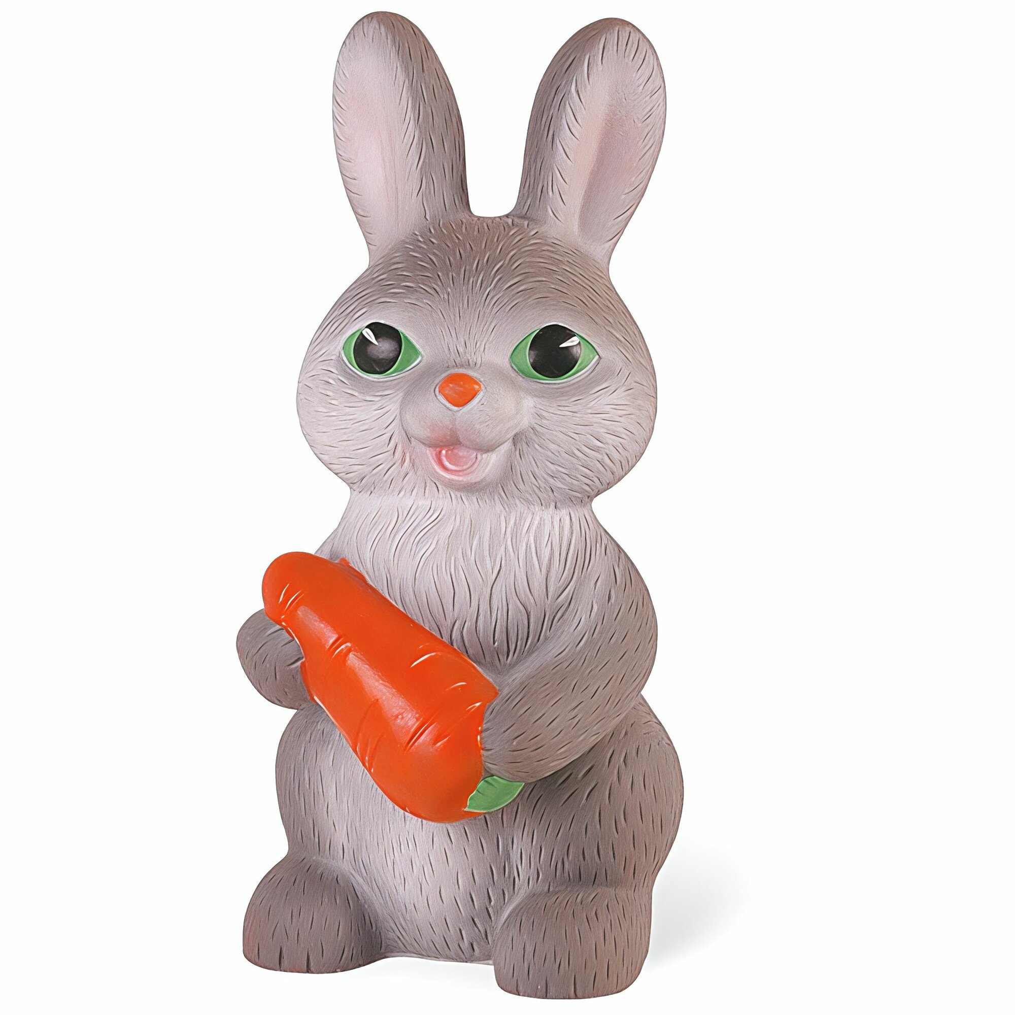 Детская резиновая игрушка "Заяц Тимошка" для купания в ванной и сюжетно-ролевых игр, развивающая водная игрушка для малышей