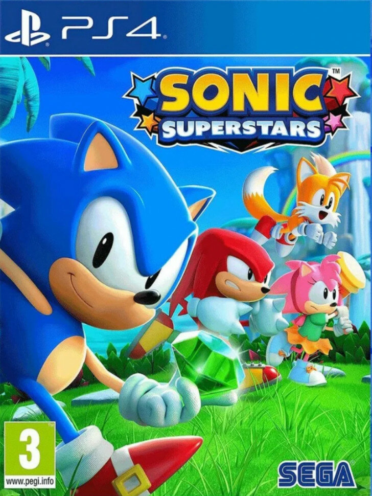 Игра Sonic Superstar для PS4 (CUSA 32740) (Русские субтитры)