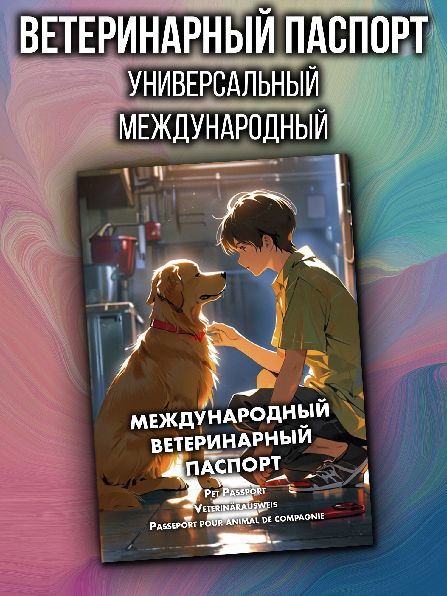 Ветеринарный паспорт для кошек, собак и любых других домашних животных, международный