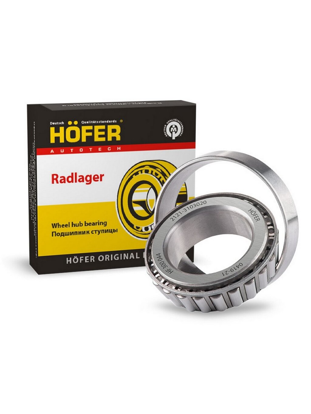 Подшипник ступицы для а/м ВАЗ 2121 (передней) "HOFER"