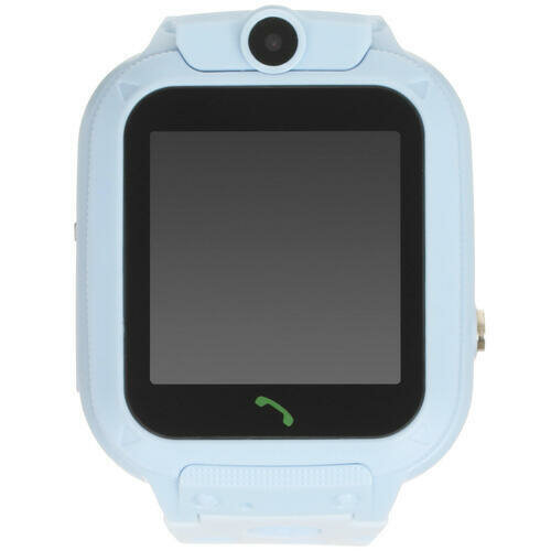 Часы для детей умные с защитой от пыли и влаги 2G , акселерометр, шагомер, встроенная камера, LBS, голубой