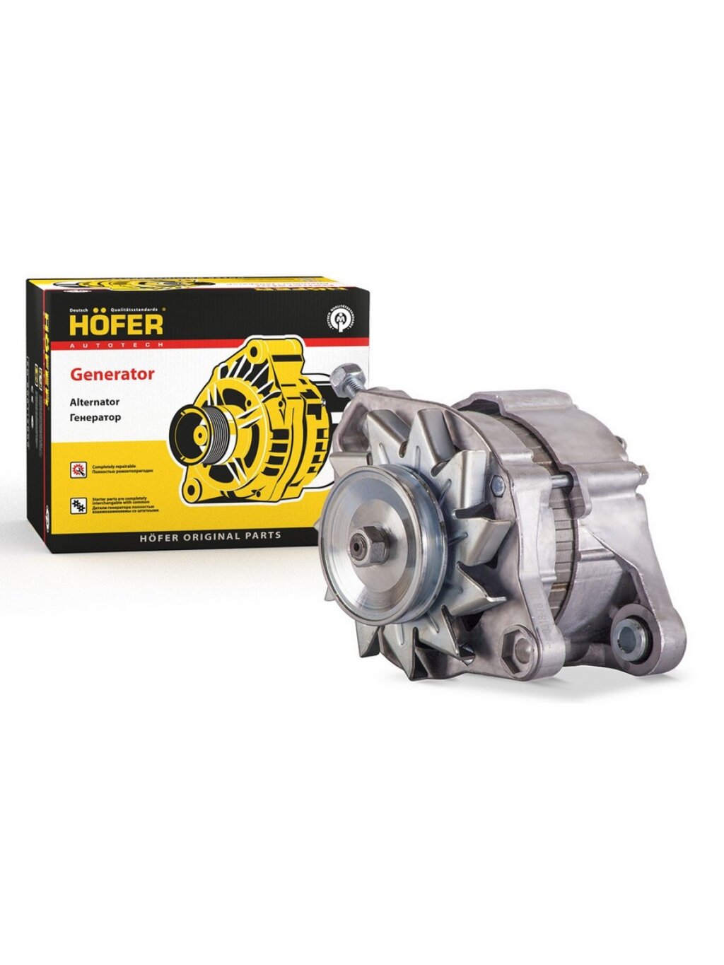 Генератор для а/м ВАЗ 2105/07 инж. "HOFER" (73А)