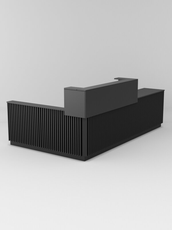 Ресепшн "Кофешоп" №2, Черный. Производитель товара - компания Westcom.