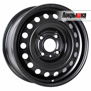 Диски штампованные ТЗСК Nissan Almera 6.0х15/4х114.3 D66.1 ET45.0, Черный