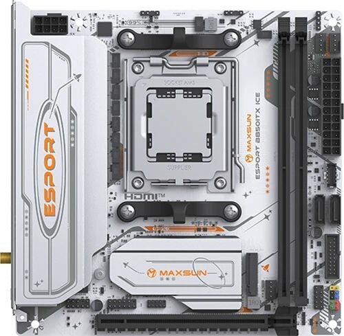 Материнская плата maxsun MS-eSport B850ITX WIFI ICE