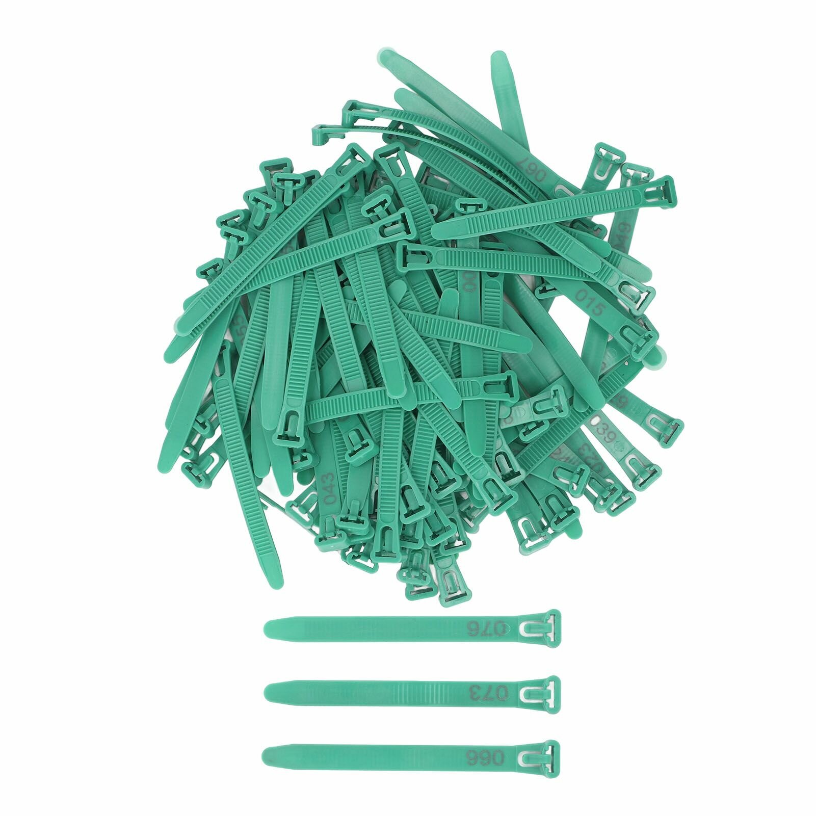 Кольца для куриных ножек 1-100 пронумерованные идентификационные бирки для куриц многоразовые для уток, цыплят, кур, голубей, гусей зеленые