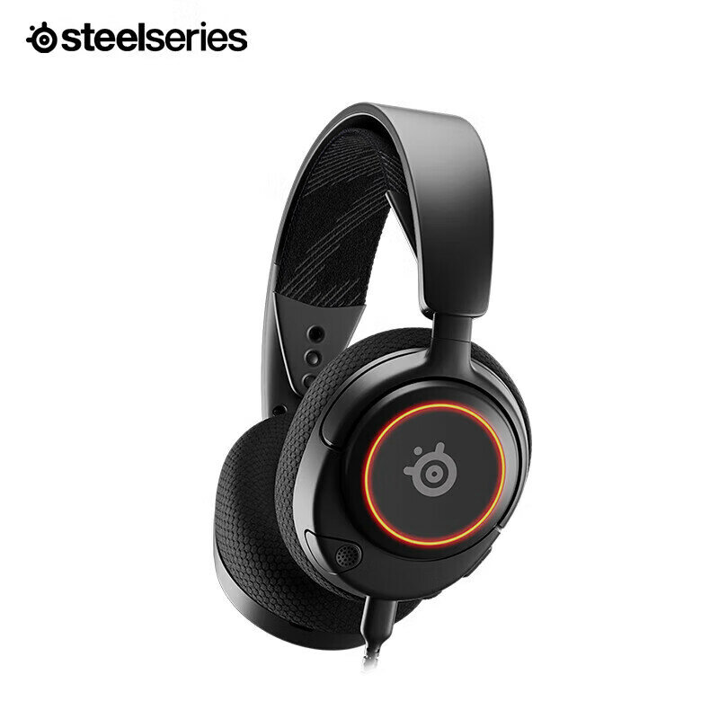 Проводные наушники SteelSeries Arctis Nova 3 Gaming Headset с микрофоном, цвет черный
