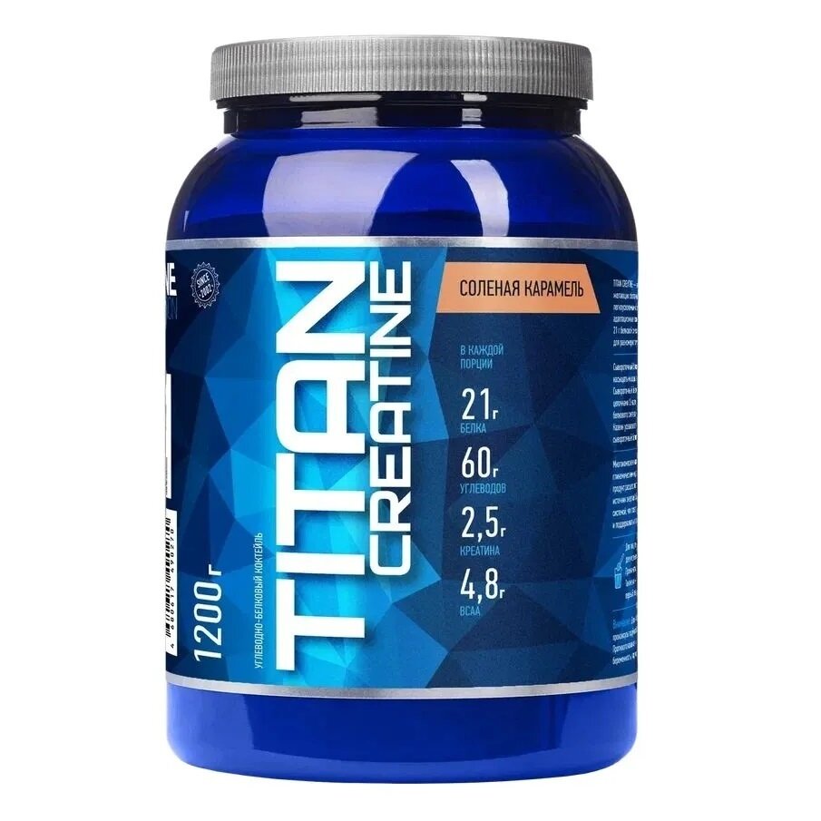 Многокомпонентный гейнер TITAN Creatine 1200 гр (R-Line Sport Nutrition) Соленая карамель