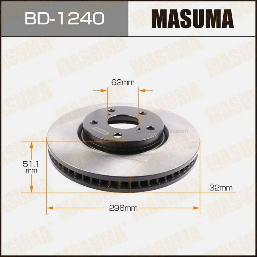 MASUMA BD1240 Диск торм. пер.
