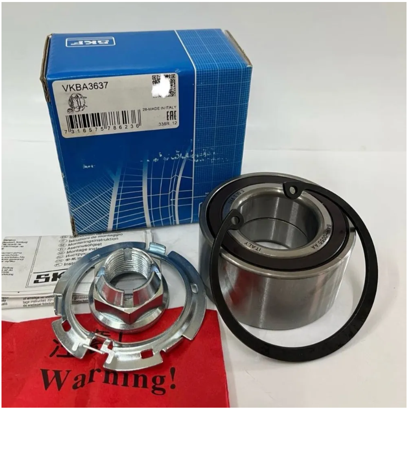 Подшипник ступицы передний (комплект) Logan Largus Vesta SKF