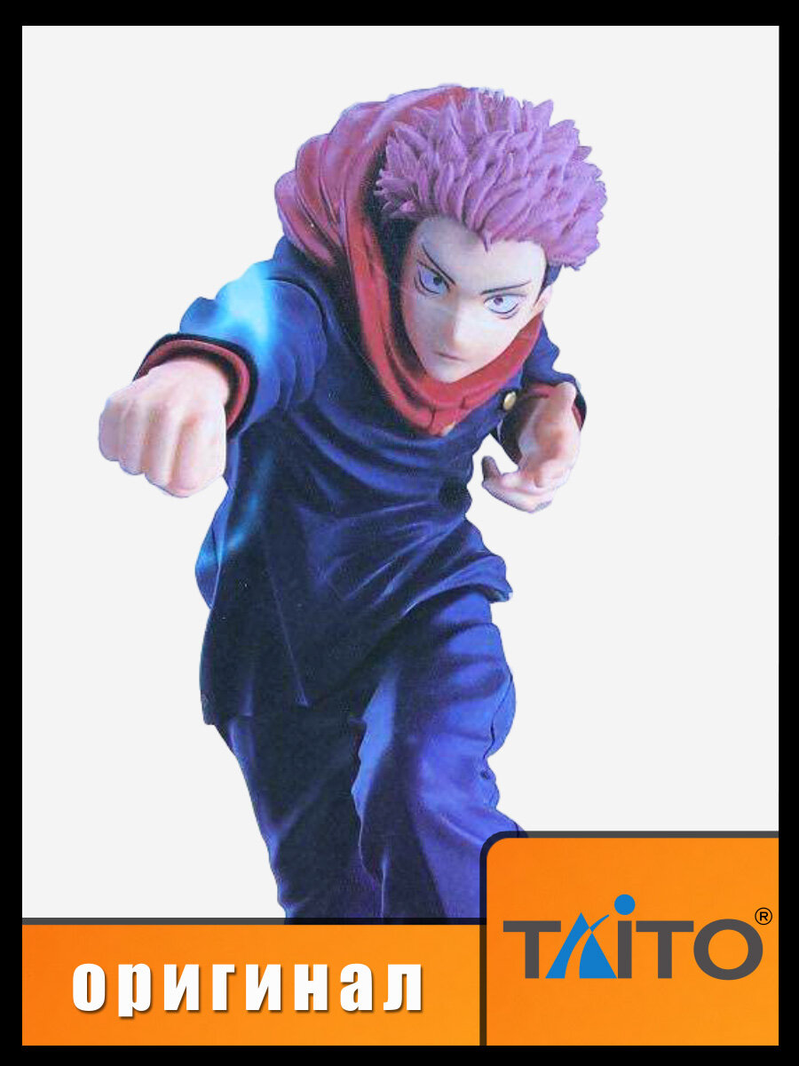 Оригинальная фигурка Yuuji Itadori от Taito из аниме Jujutsu Kaisen / Юдзи Итадори «Магическая битва» 15 см