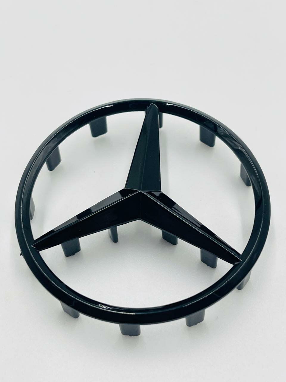 Эмблема в руль Мерседес Mercedes Черный 58ММ