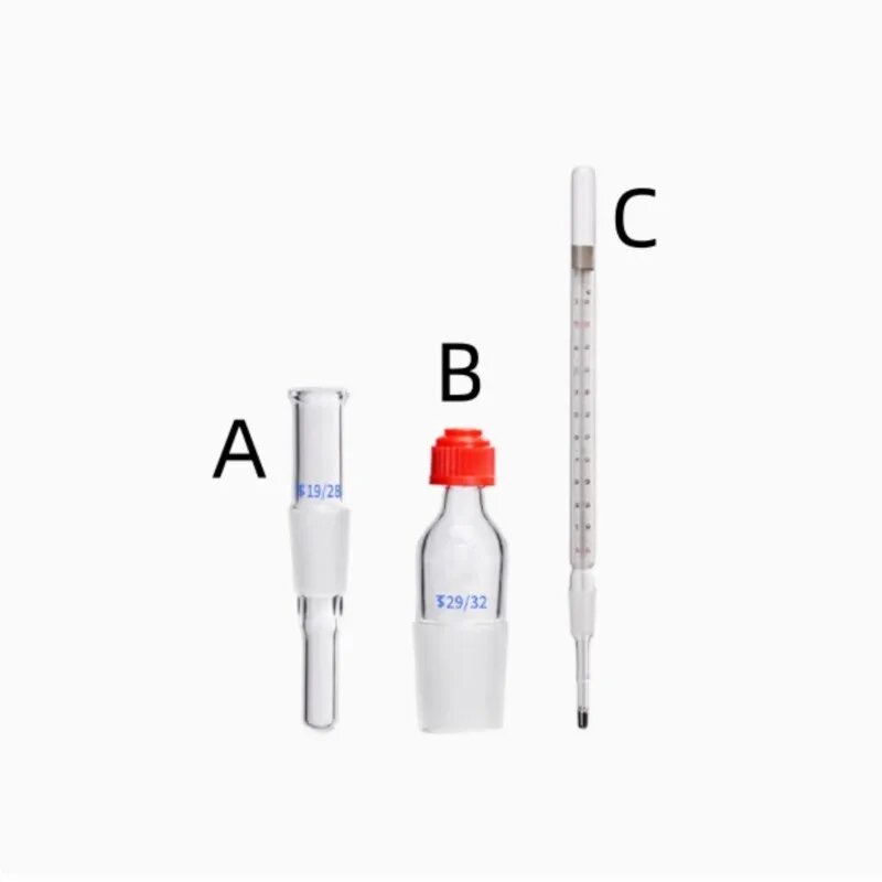 Стеклянный термометр-адаптер A 19-26 100mm