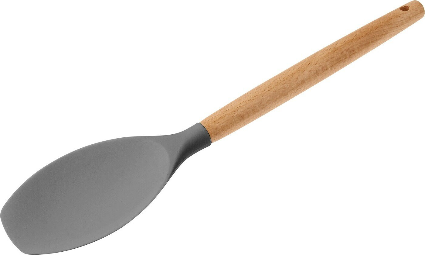Ложка поварская PERFECTO LINEA EcoVillage силикон серая (21-320705)