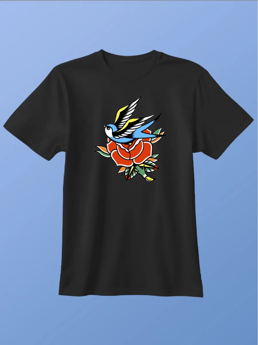 Футболка колибри