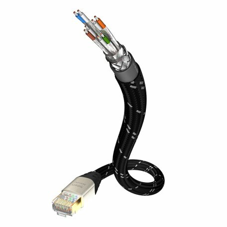 Патч-корд In-Akustik Exzellenz CAT6 Ethernet Cable, 7.5 m, SF-UTP, AWG 24, 006711075