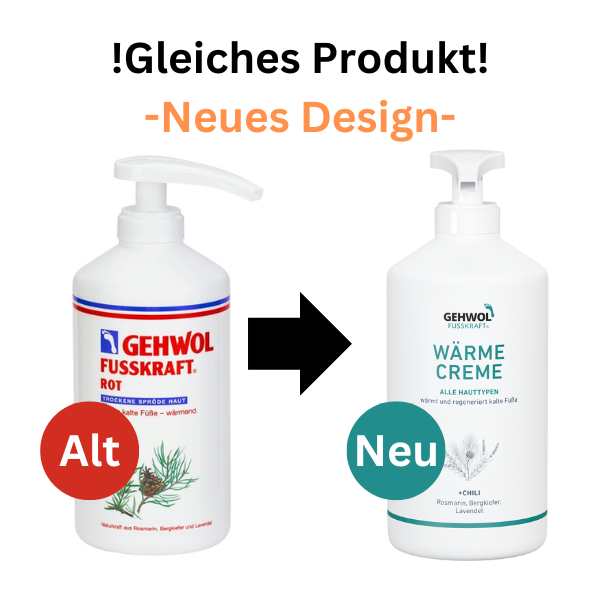 Gehwol Fusskraft Red - Красный бальзам для сухой кожи 500 мл