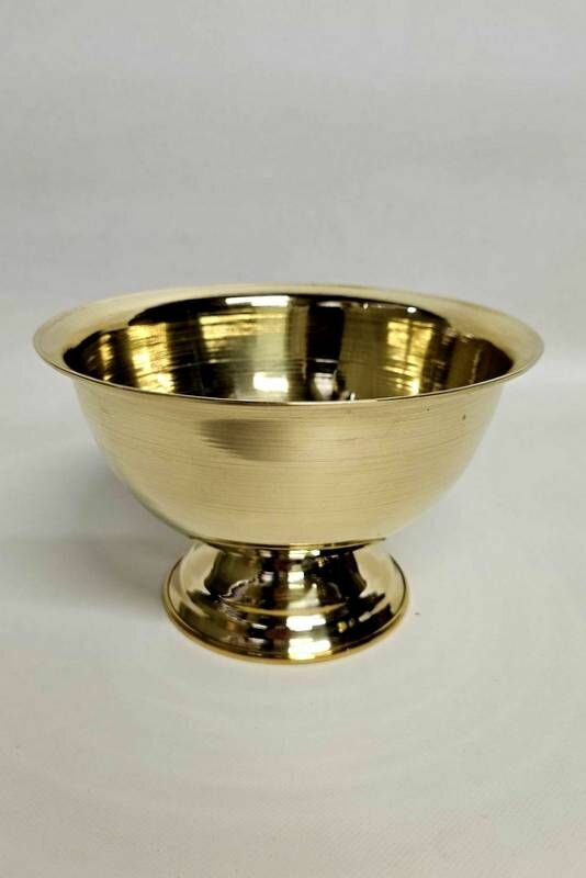 Капельник латунный золотой средний