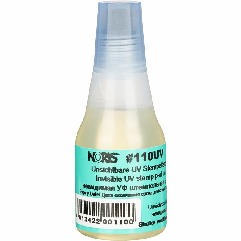 Краска штемпельная Noris флуоресцентная 110UVA бесцветная 25 г