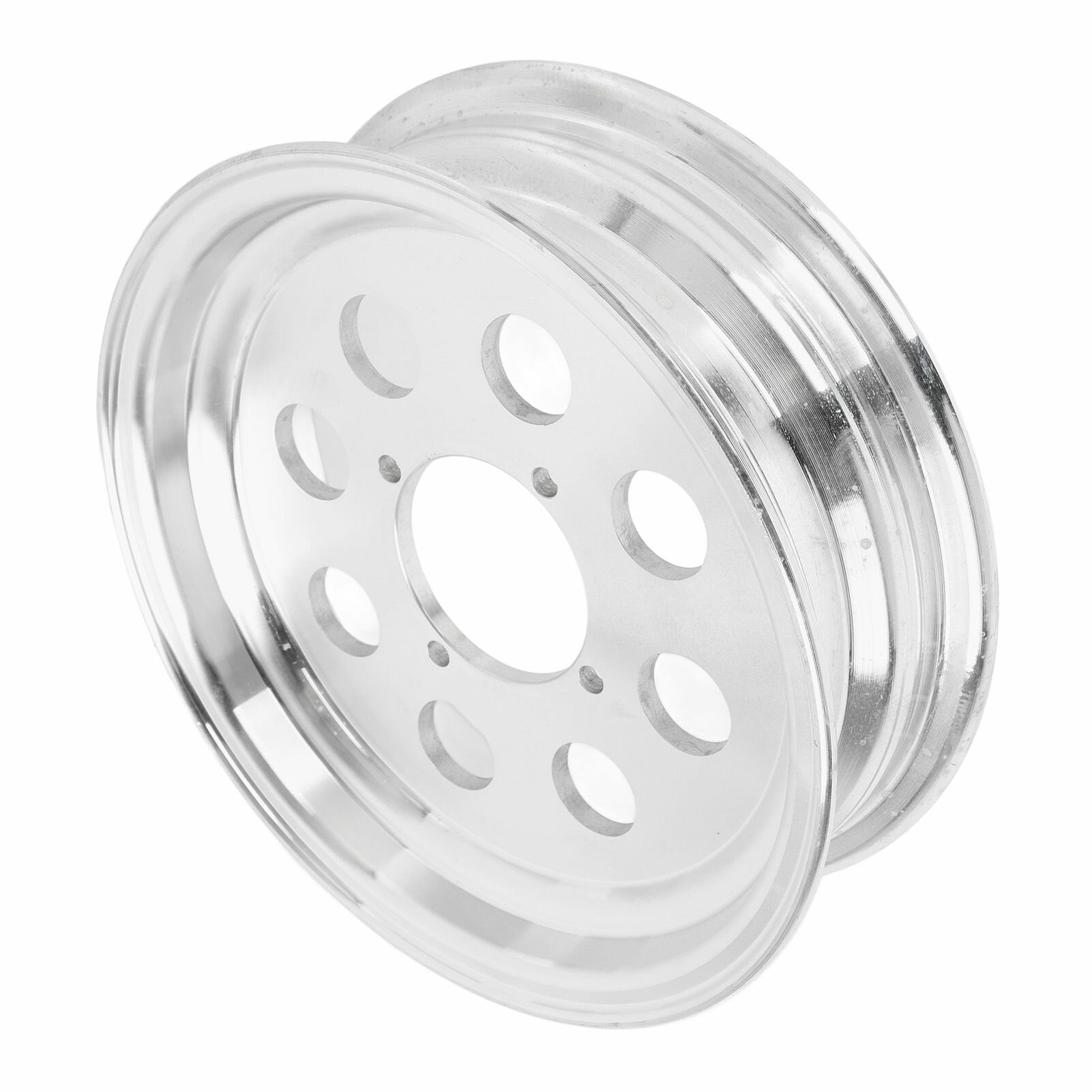 10-дюймовый обод переднего колеса мотоцикла, тонкая полировка, алюминиевый сплав, ступица колеса для велосипеда Monkey Z50 Z50R Z50J